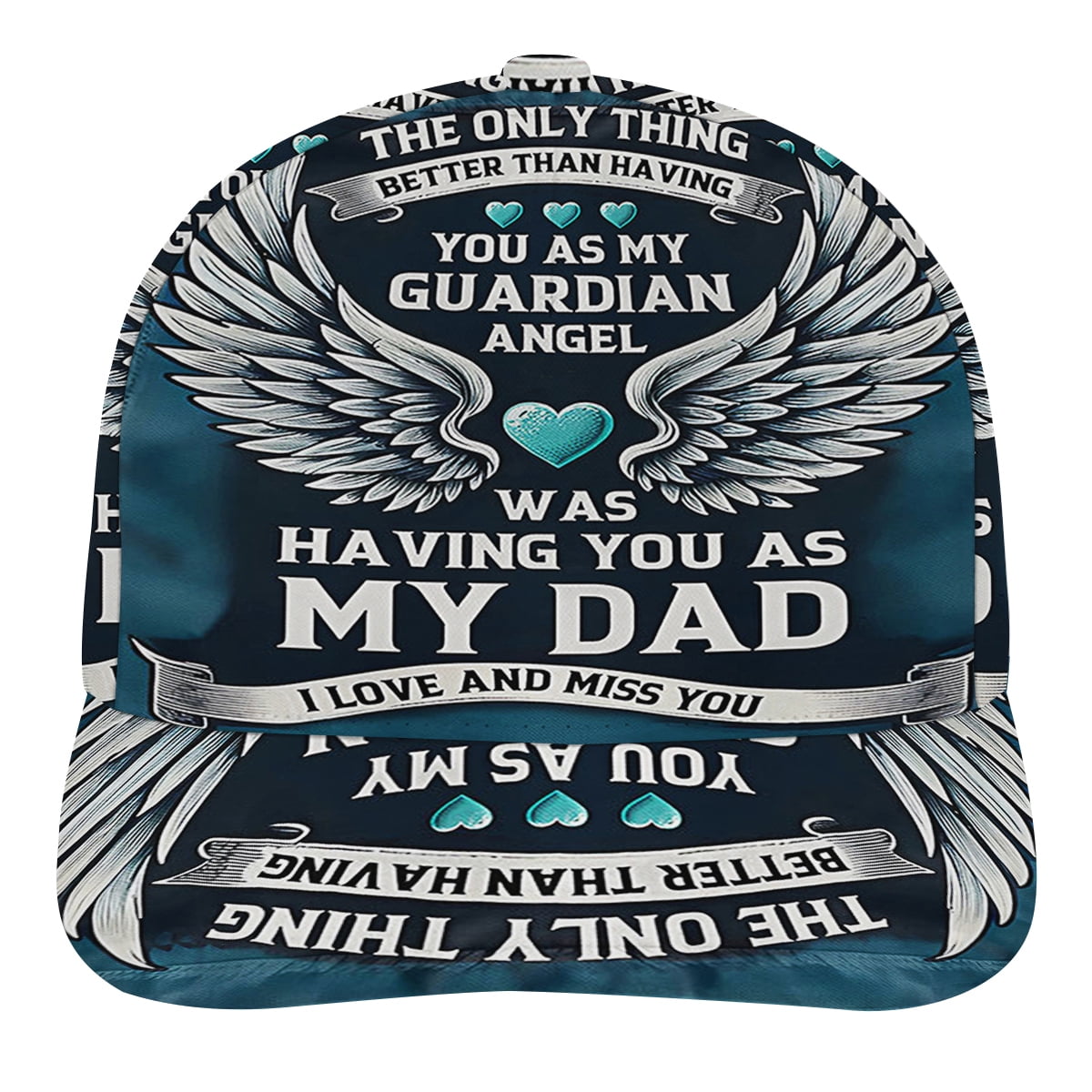 Father's Day Garden Dad In Heaven House baseball cap hat - Walmart.com