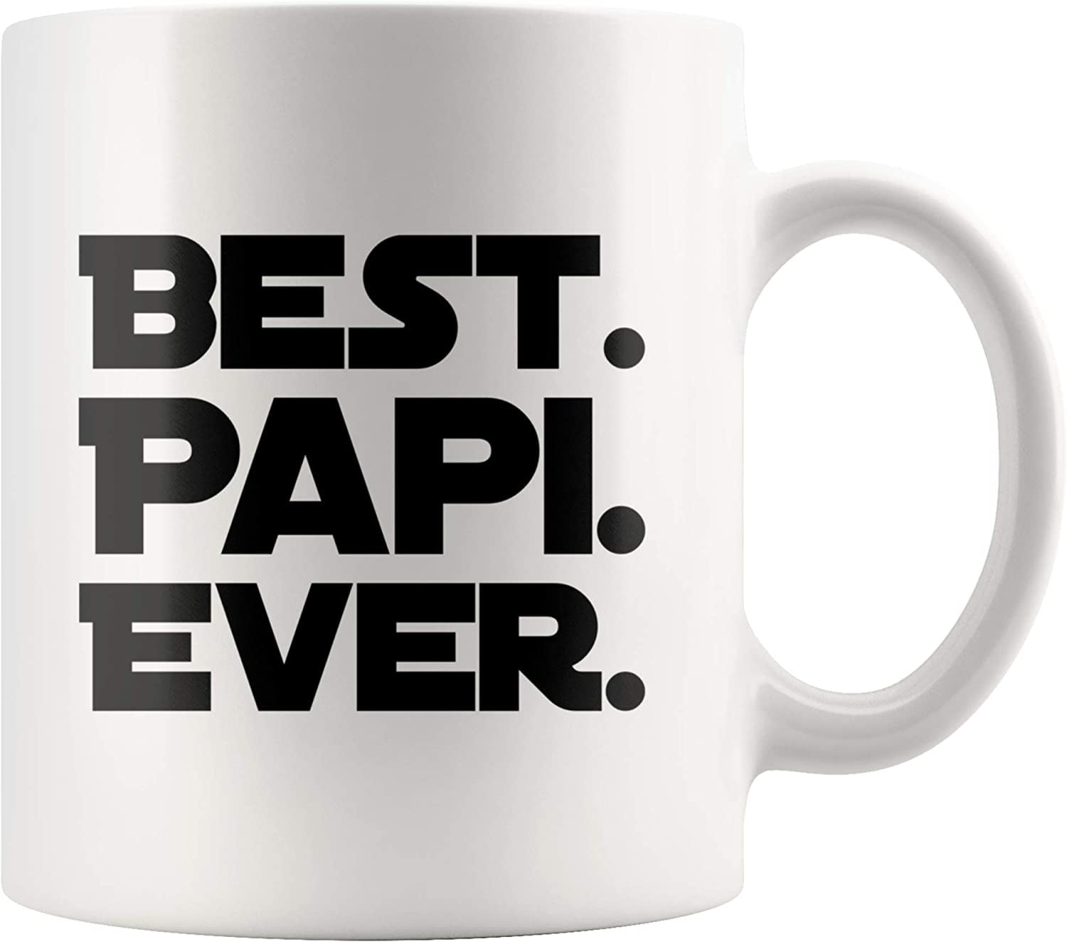 Father's Day Gift Best Papi Ever Funny Coffee Mug For Dad Daddy Papa 11 ...