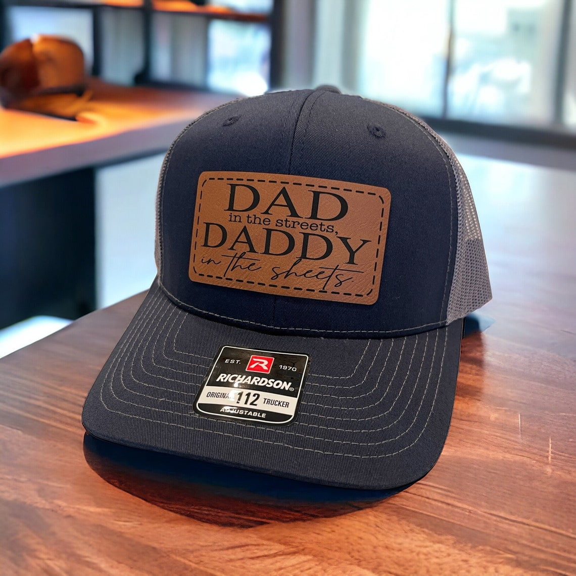 Father's Day Gift, Dad in the Streets Daddy in the Sheets Trucker Hat ...