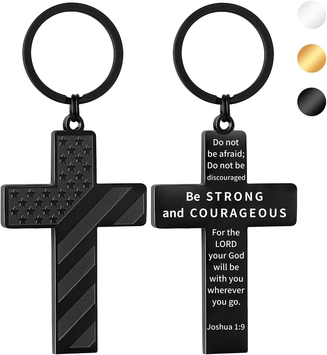 Father's Day Gifts-Cross Keychains First Communion Baptism Confirmation ...