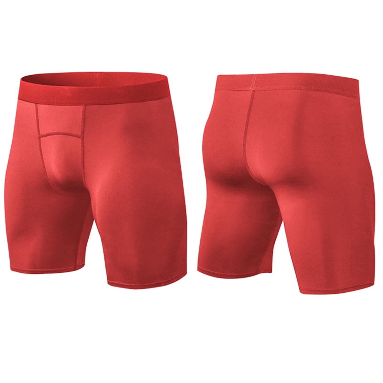 Father's Day Gifts Men's Shorts Solid Color Fitness Training Breathable ...