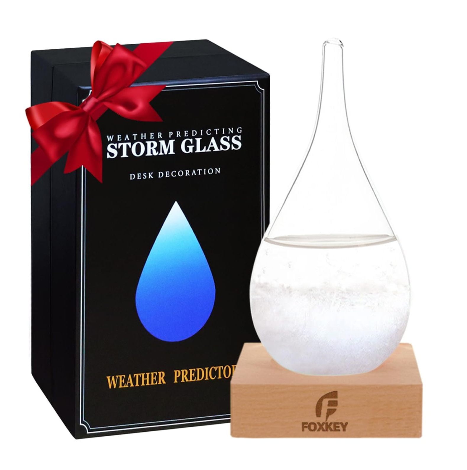 Father's Day Gifts Storm Glass Weather Predictor, Birthday Gifts for ...