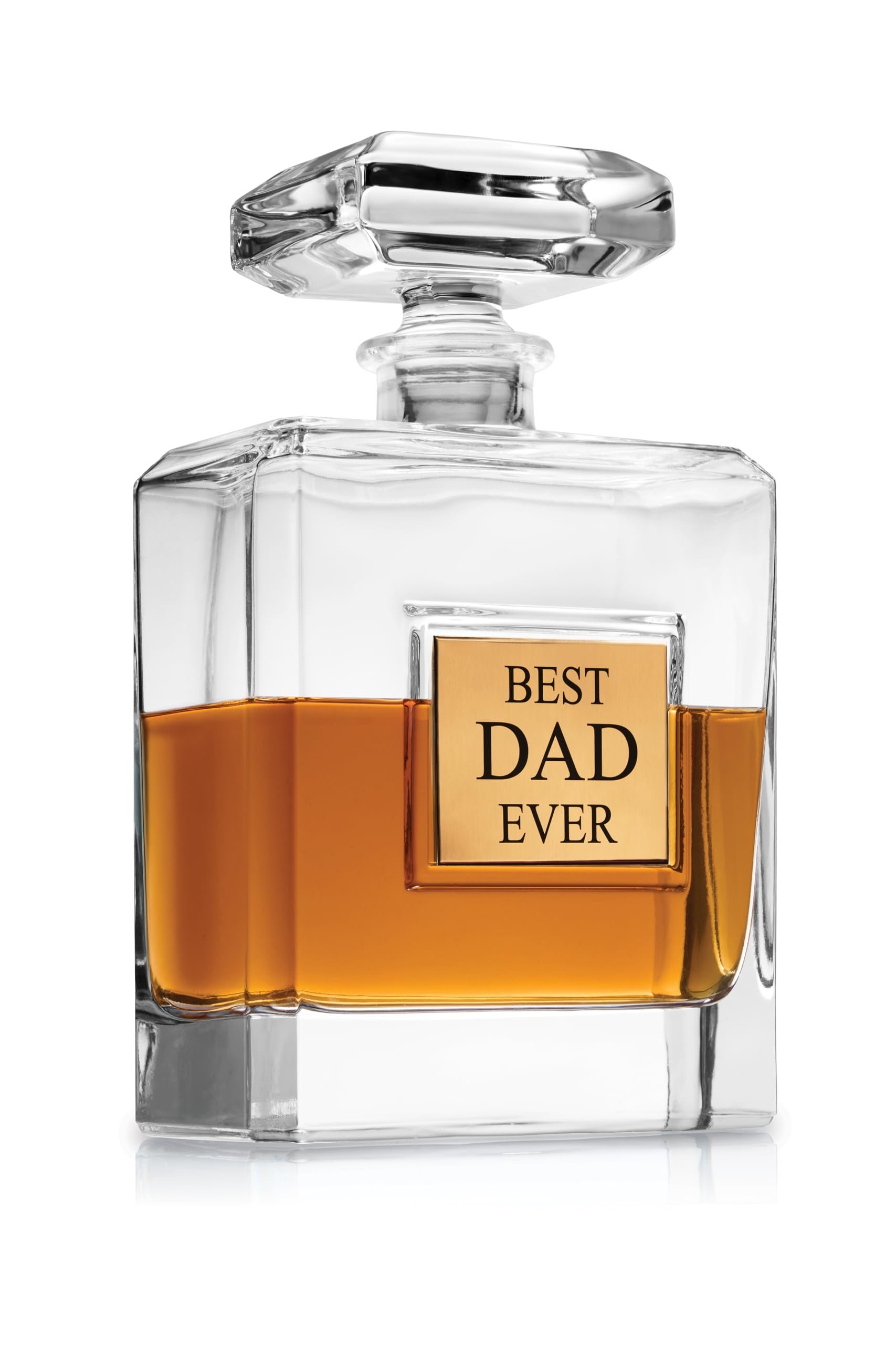 Father's Day Gifts for Dad Husband, Best Dad Ever Whiskey Decanter ...