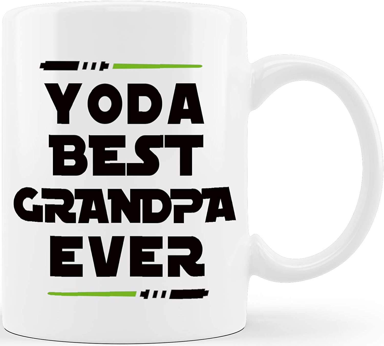 Father’s Day Gifts for Grandpas Yoda Best Grandpa Ever Funny Ceramic ...