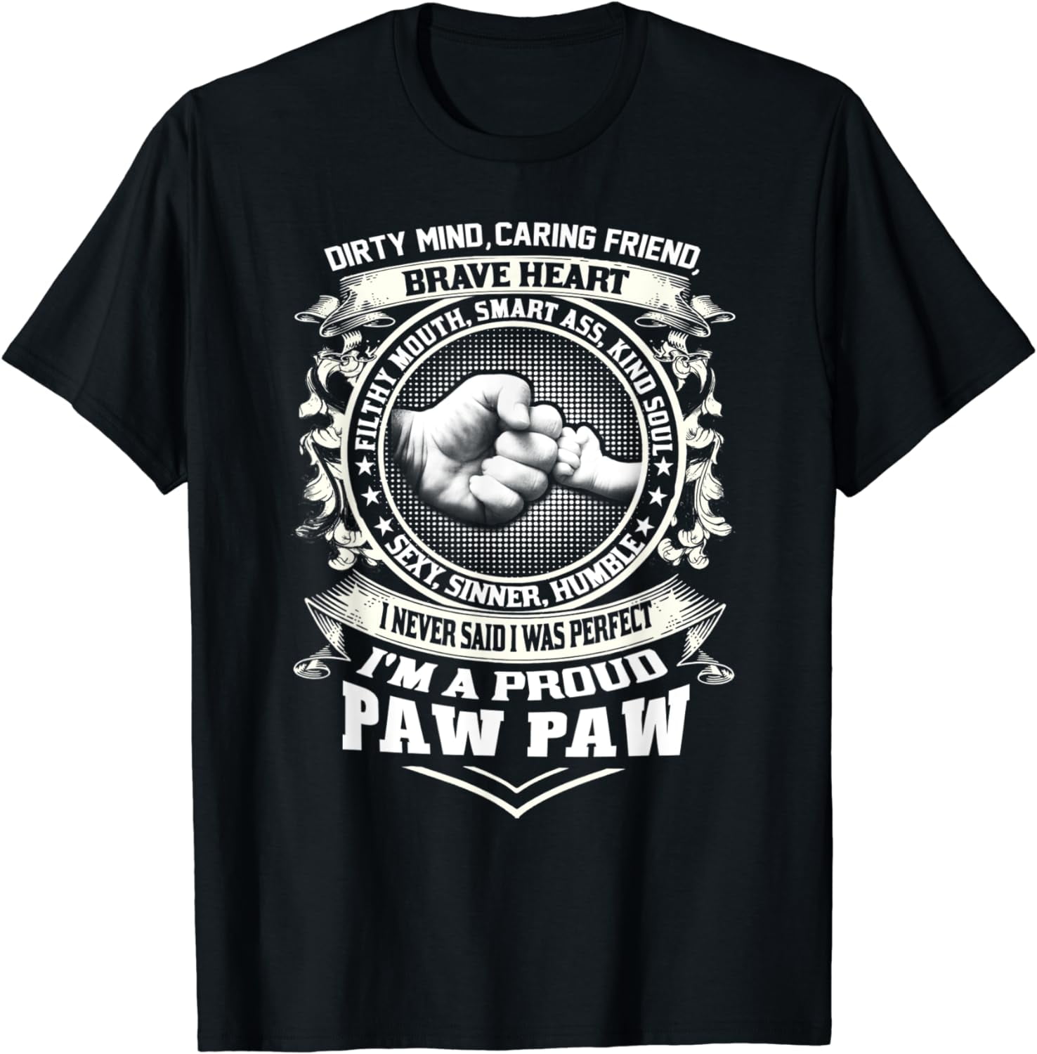 Father's Day - I'm A Proud Paw Paw Grandpa Gift T-Shirt - Walmart.com