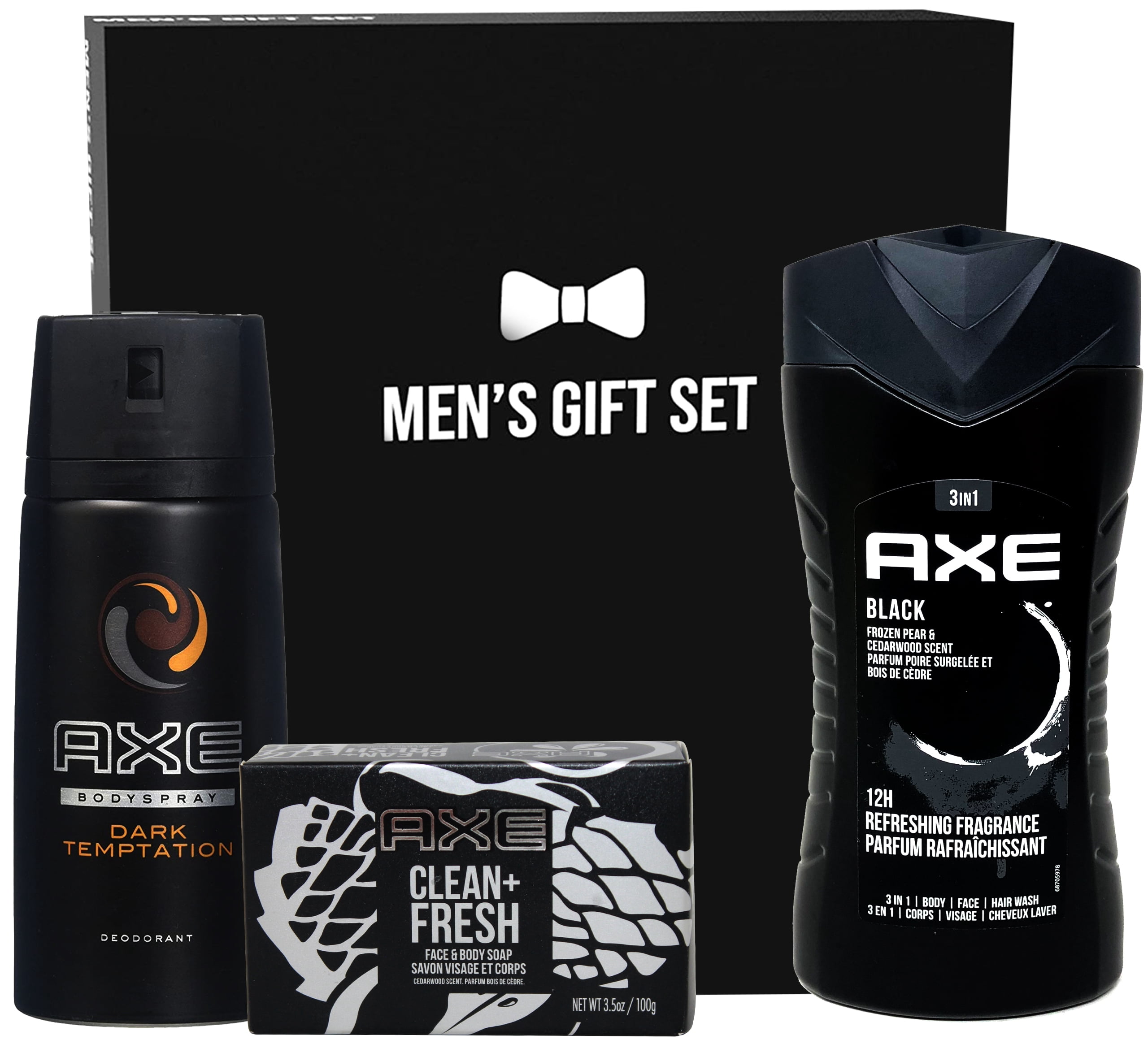 Father's Day Luxury Spa Gift Set For Men, Personal Grooming 3 Piece Set ...