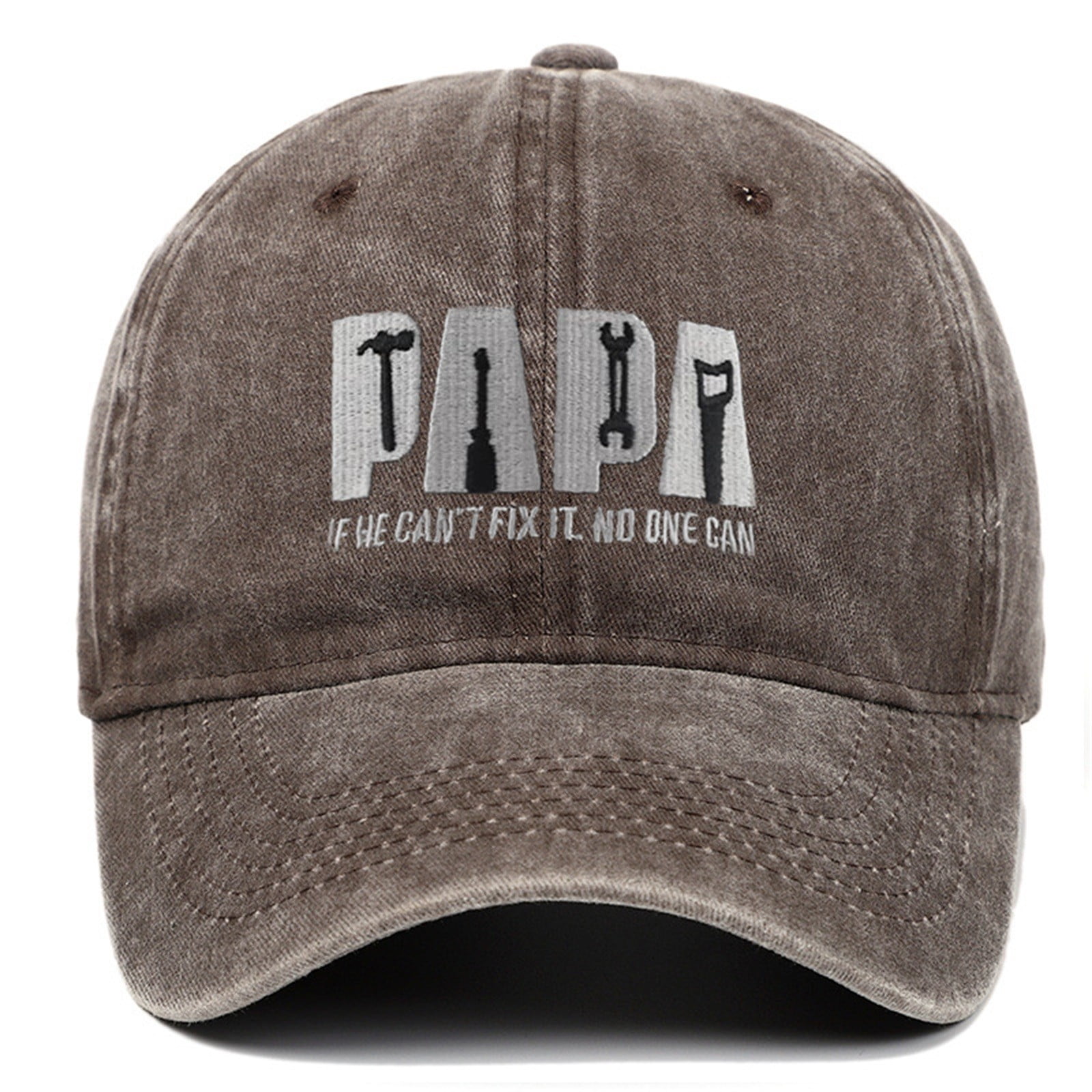 Father's Day Men's Hats Beautifully Washed Deformed Baseball Cap Dad ...