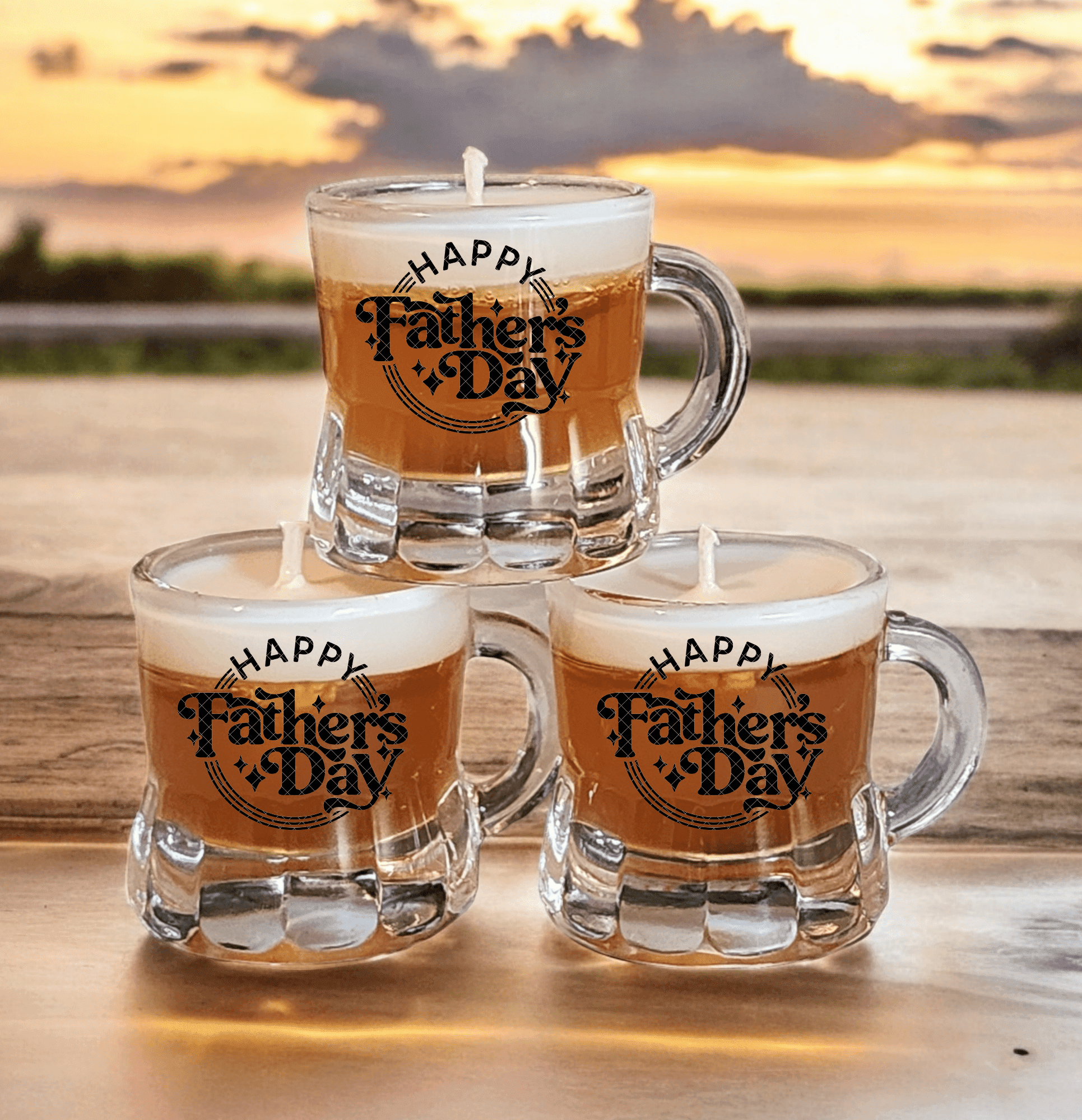 Father's Day Mini Beer Candles - Walmart.com
