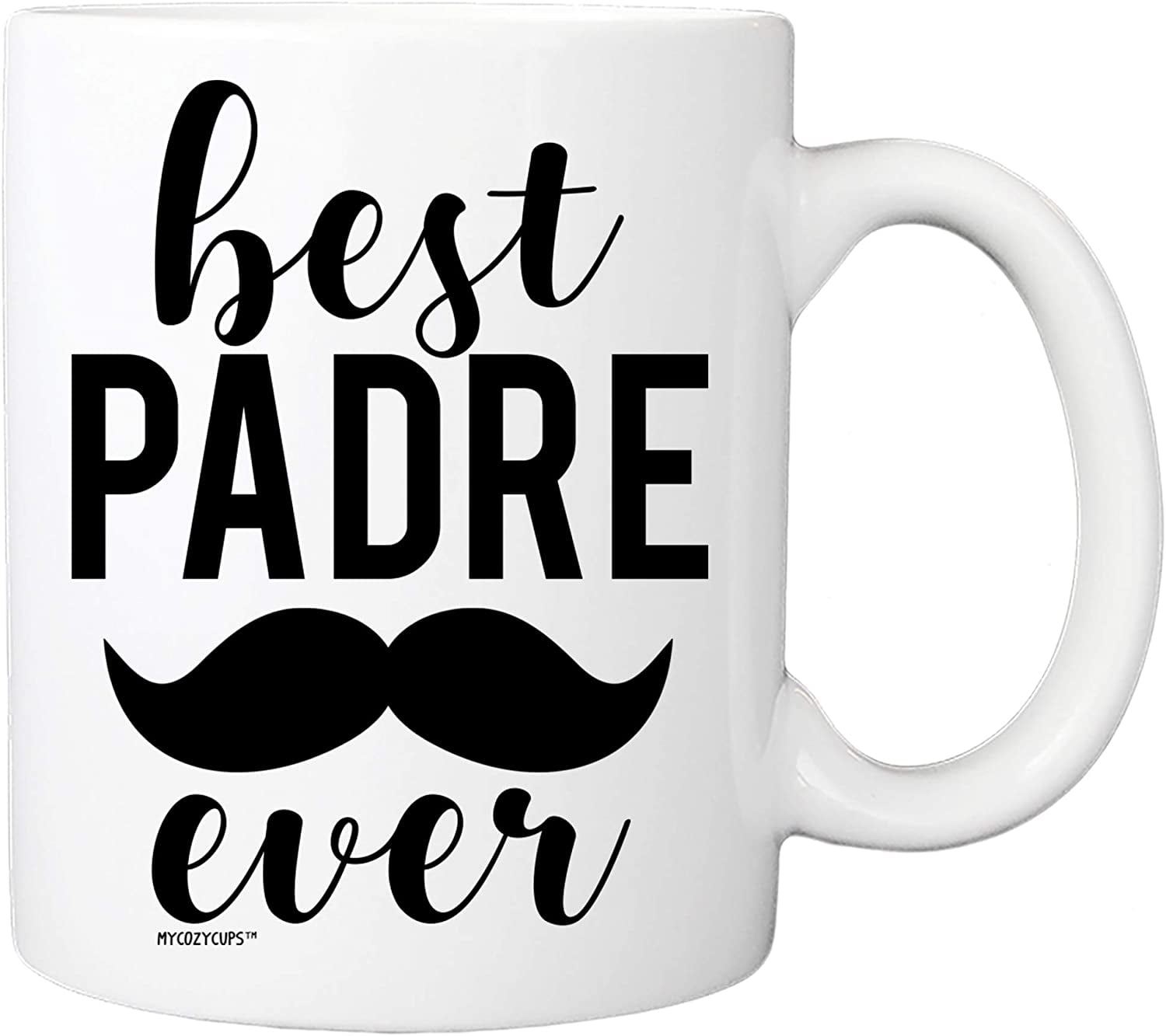 Father's Day Mug for Dad - Best Padre Ever Coffee Mug - 11oz Latino ...