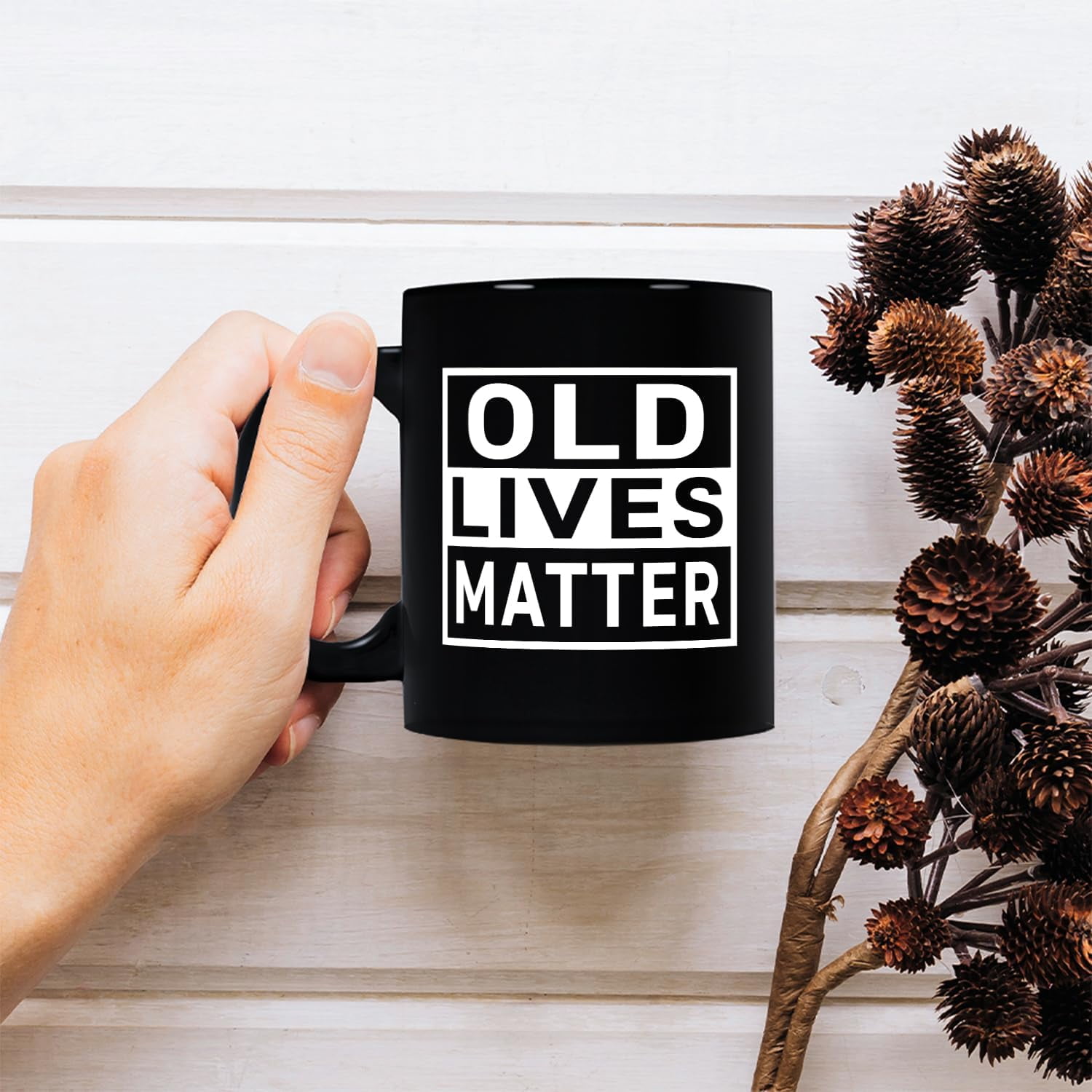 Father's Day Mug, Old Lives Matter For Dad, Father - Walmart.com