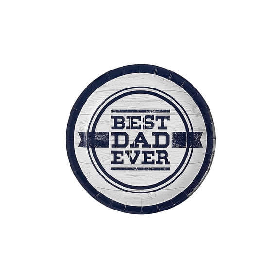 Father's Day Paper Plates