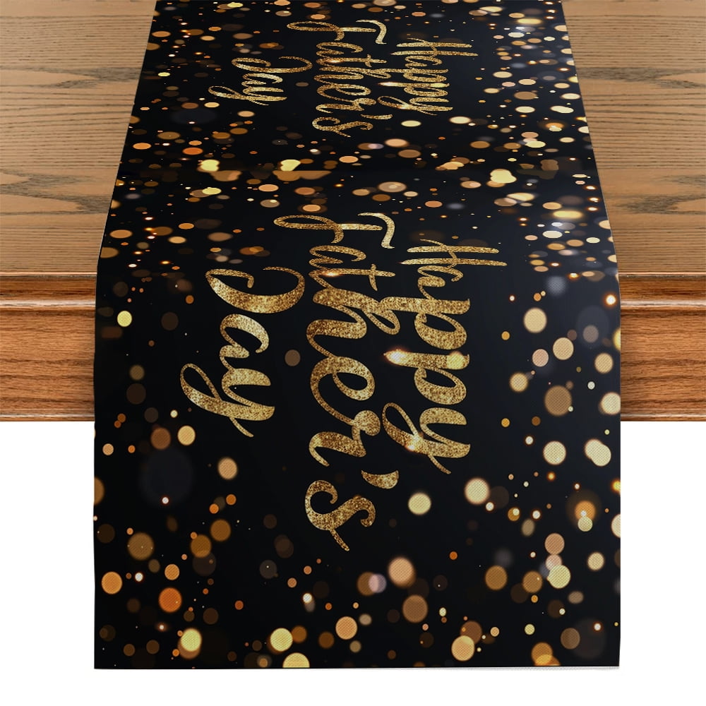 Father's Day Table Runners for Dining Table r Congratulations ration ...