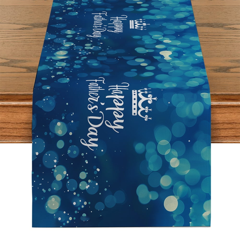 Father's Day Table Runners for Dining Table r Congratulations ration ...