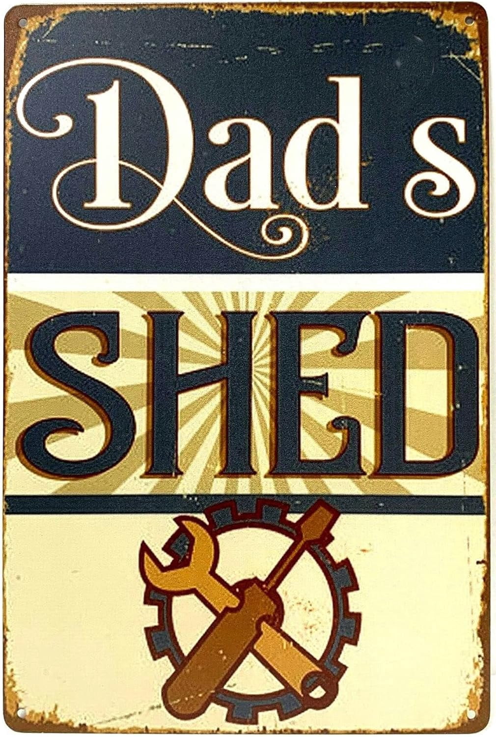 Father's Day Tin Metal Sign Plaque Bar Pub Vintage Retro Wall Decor To ...