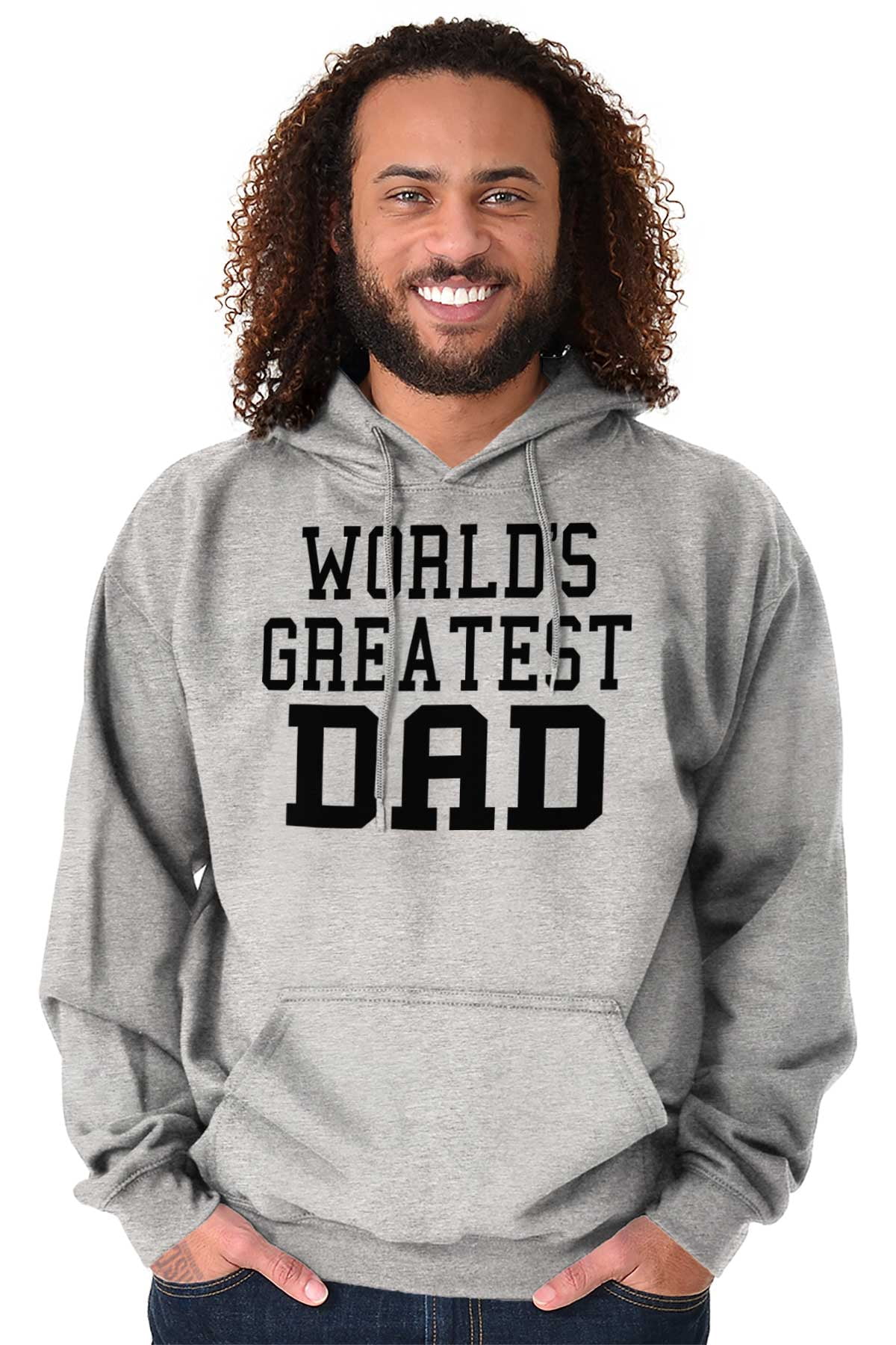 Father's Day World's Greatest Dad Men Big & Tall Graphic Hoodie Brisco ...