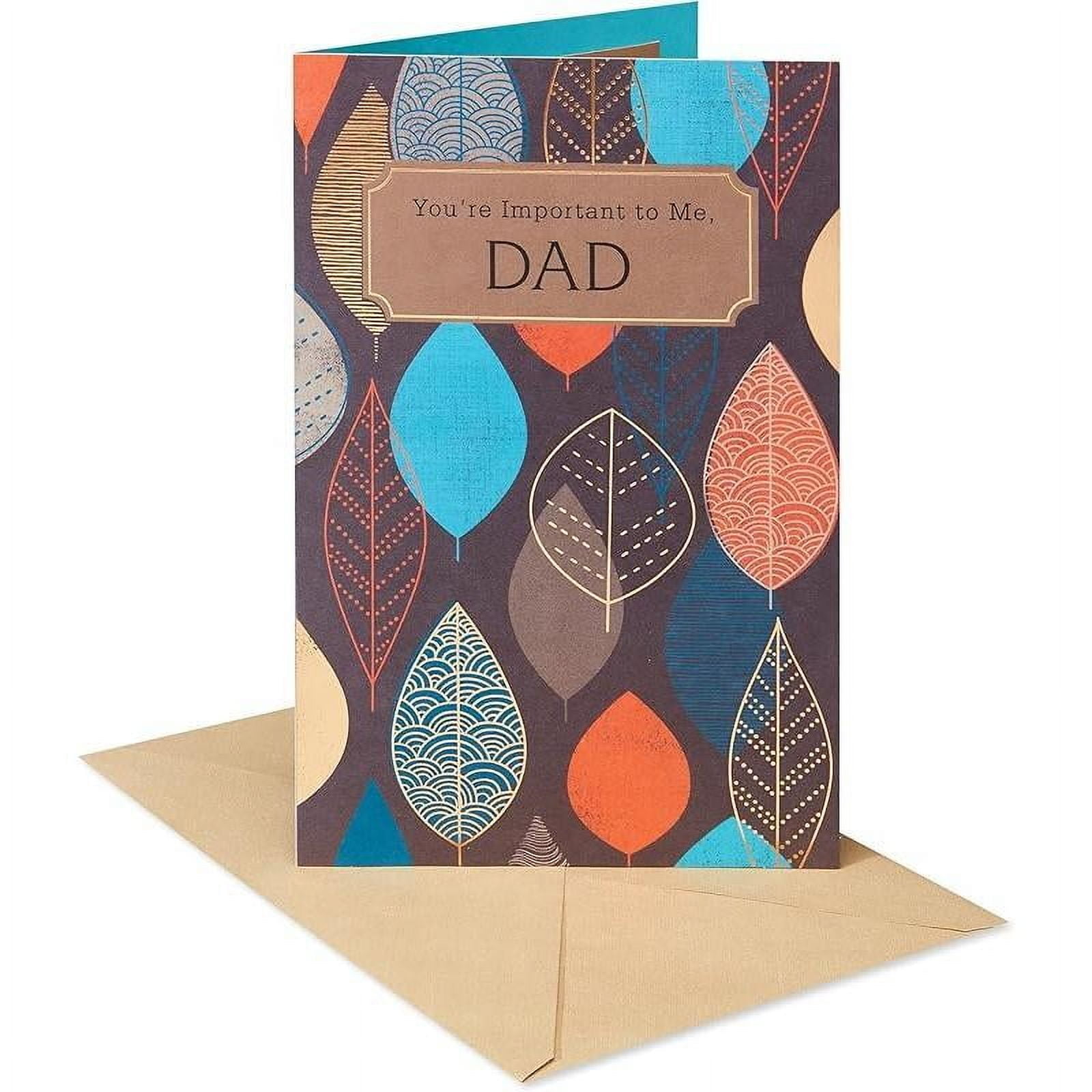 Fathers Day Card for Dad (Important You Are) - Walmart.com