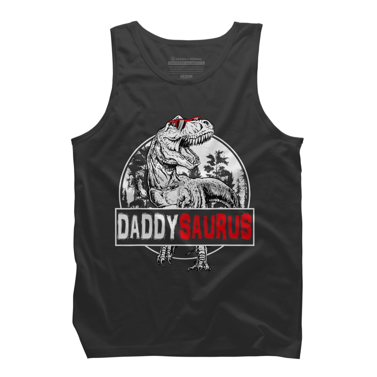 Fathers Day Daddysaurus T rex Dinosaur Funny Daddy Saurus Mens Charcoal ...