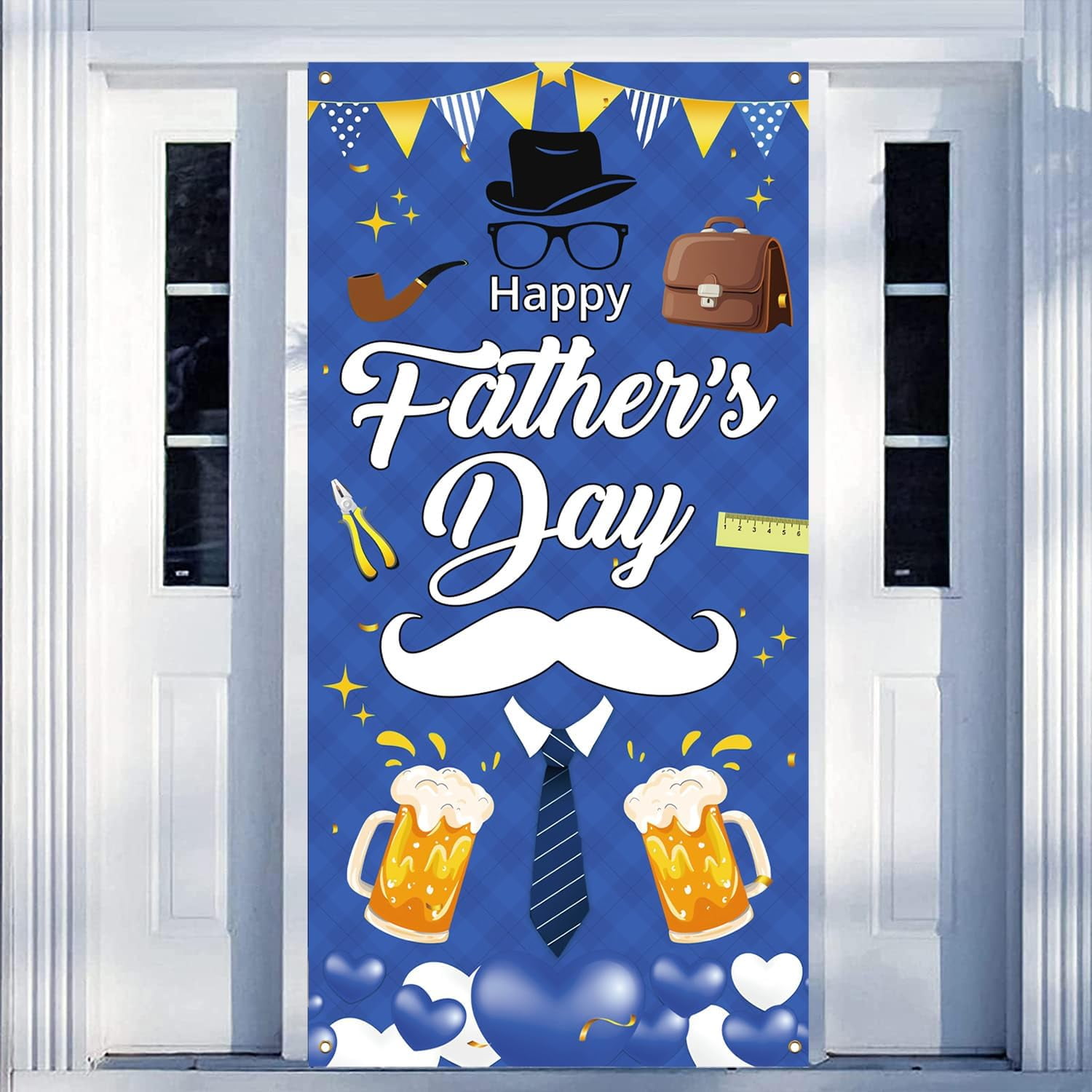 Fathers Day Decoration, Fathers Day Door Cover, Fathers Day Door Banner ...