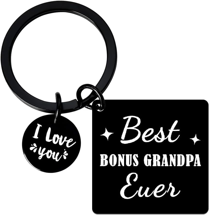 Fathers Day Gift for Grandpa Keychain for Men 2025 Retirement Gifts for ...