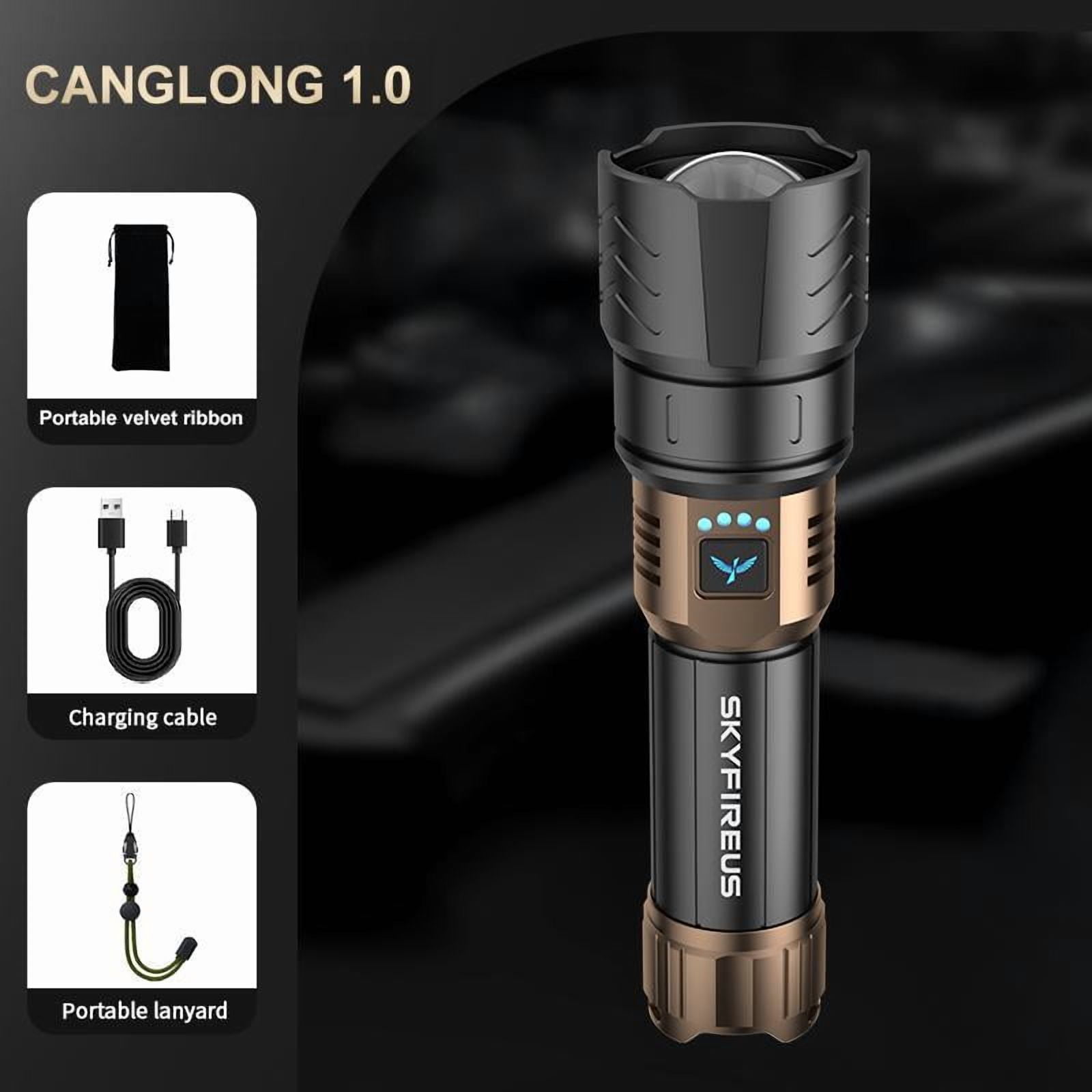 【Fathers Day Gift】SKYFIRE 1097 flashlight strong light ultra bright ...