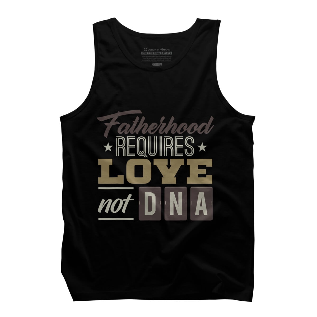 Fathers Day Gift for Stepdad Stepfather Love Not DNA Mens Black Graphic ...