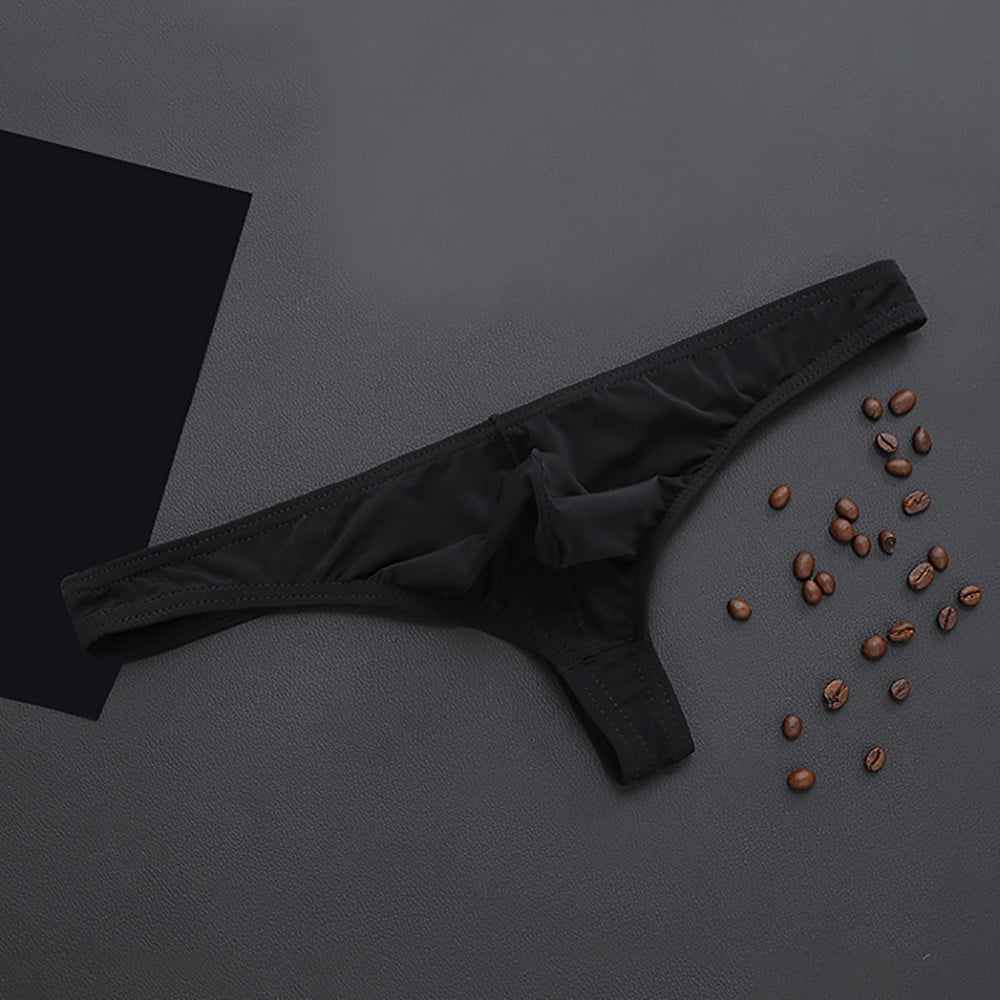 Fathers Day Gifts Mens Underwear Thong Raised Ice T Silk Panties Sexy ...