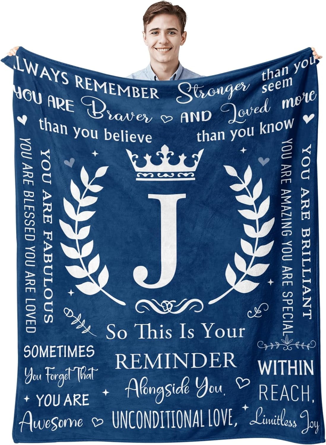 Fathers Day Initial J Gifts for Men, Unique Christmas Anniversary ...