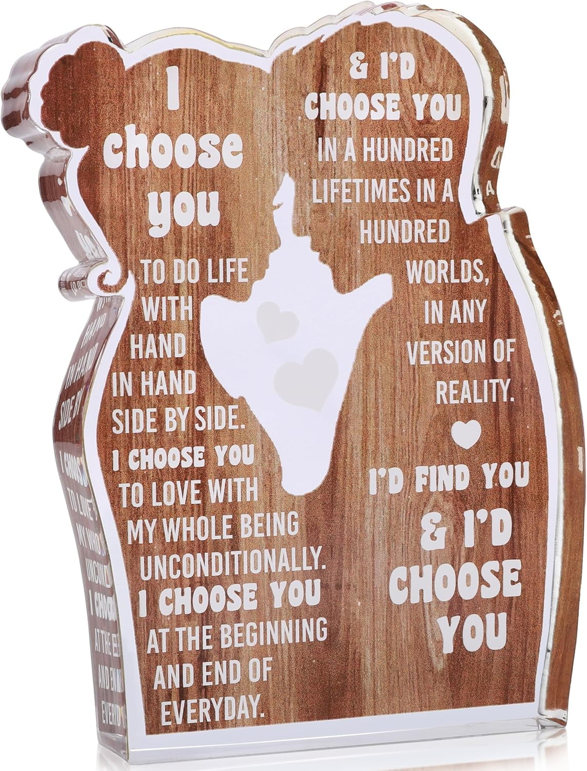 Fathers Day Presents from Daughter – Heartfelt Acrylic Plaque for Dad ...