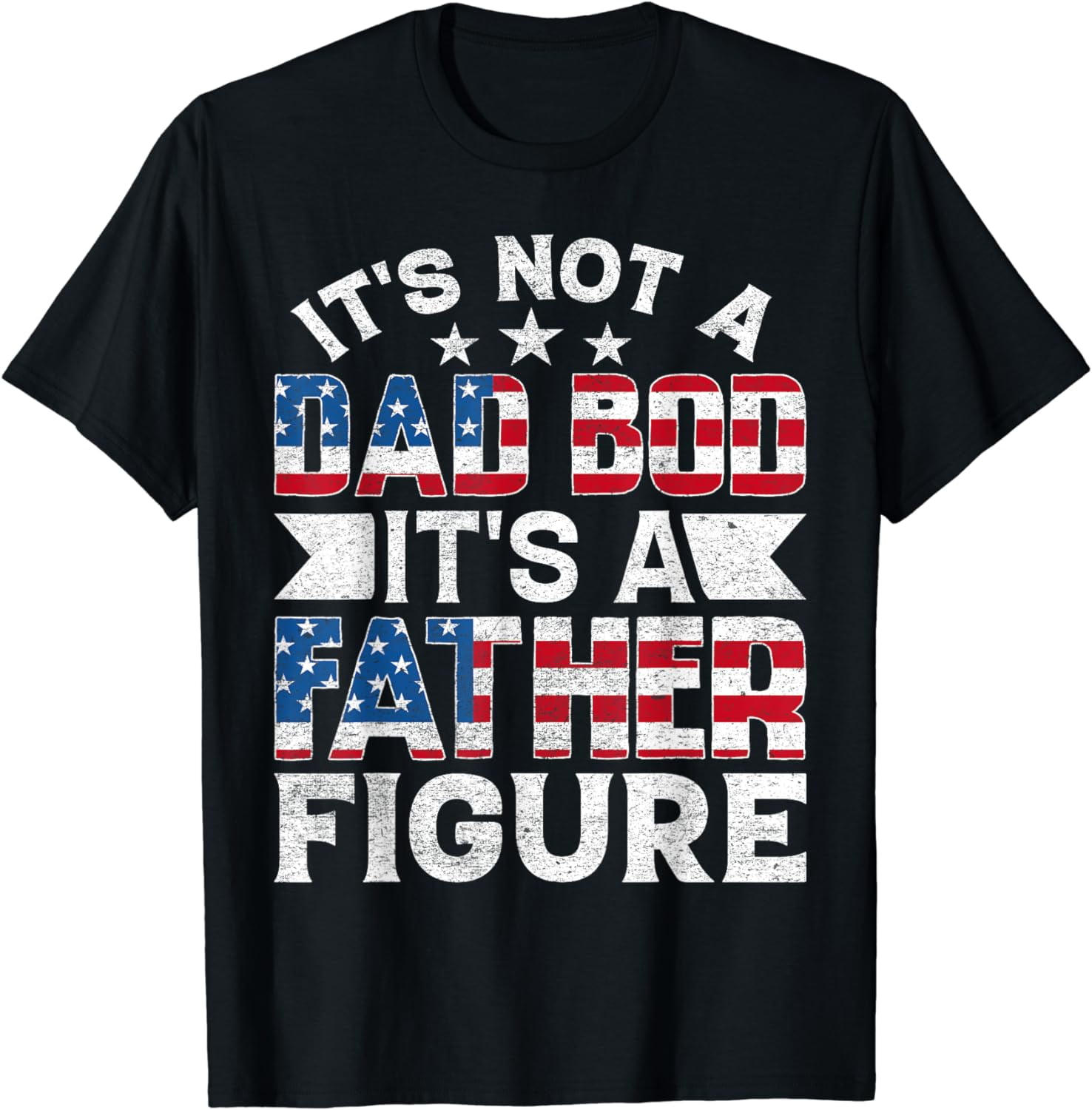 Fathers Day, Sarcastic Saying Joke, For Grandpa Dad Usa Flag T-Shirt ...