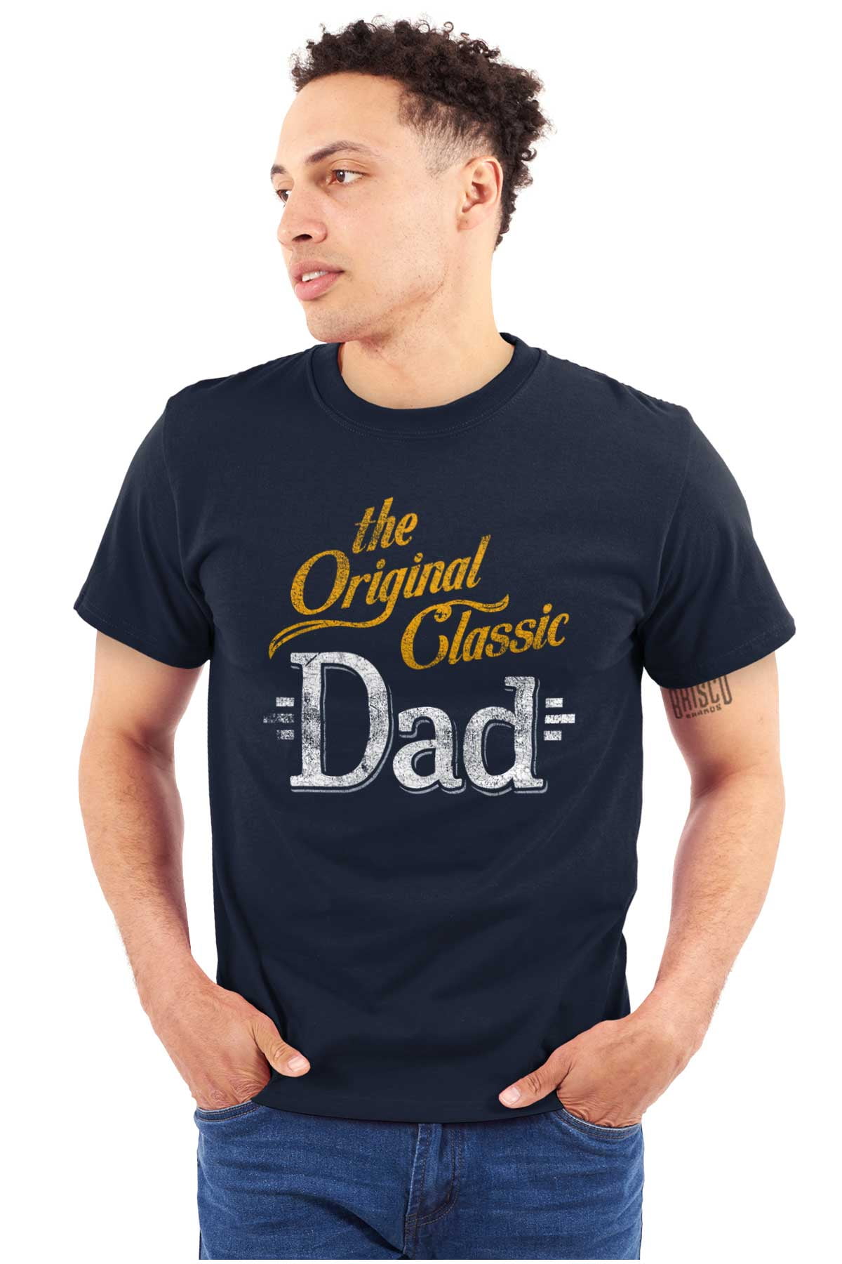 Fathers Day The Original Classic Dad Men Big & Tall Graphic Tee Brisco ...