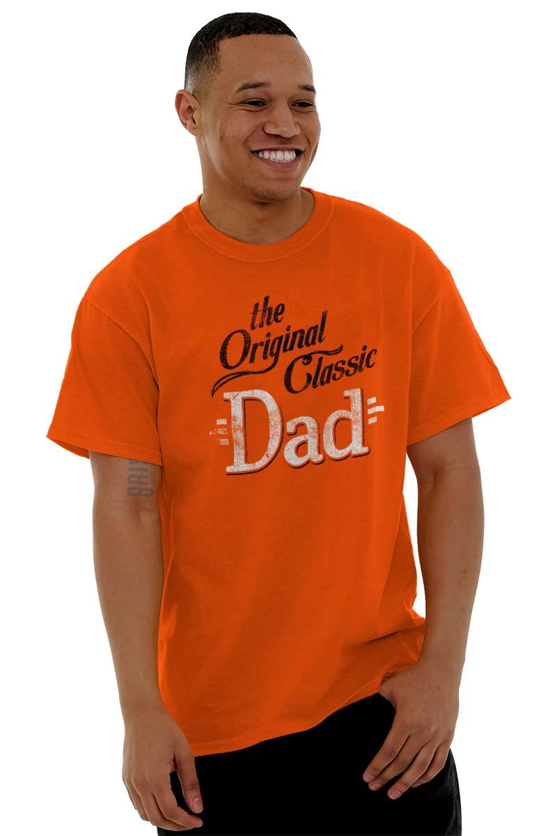 Fathers Day The Original Classic Dad Men's Graphic T Shirt Tees Brisco ...