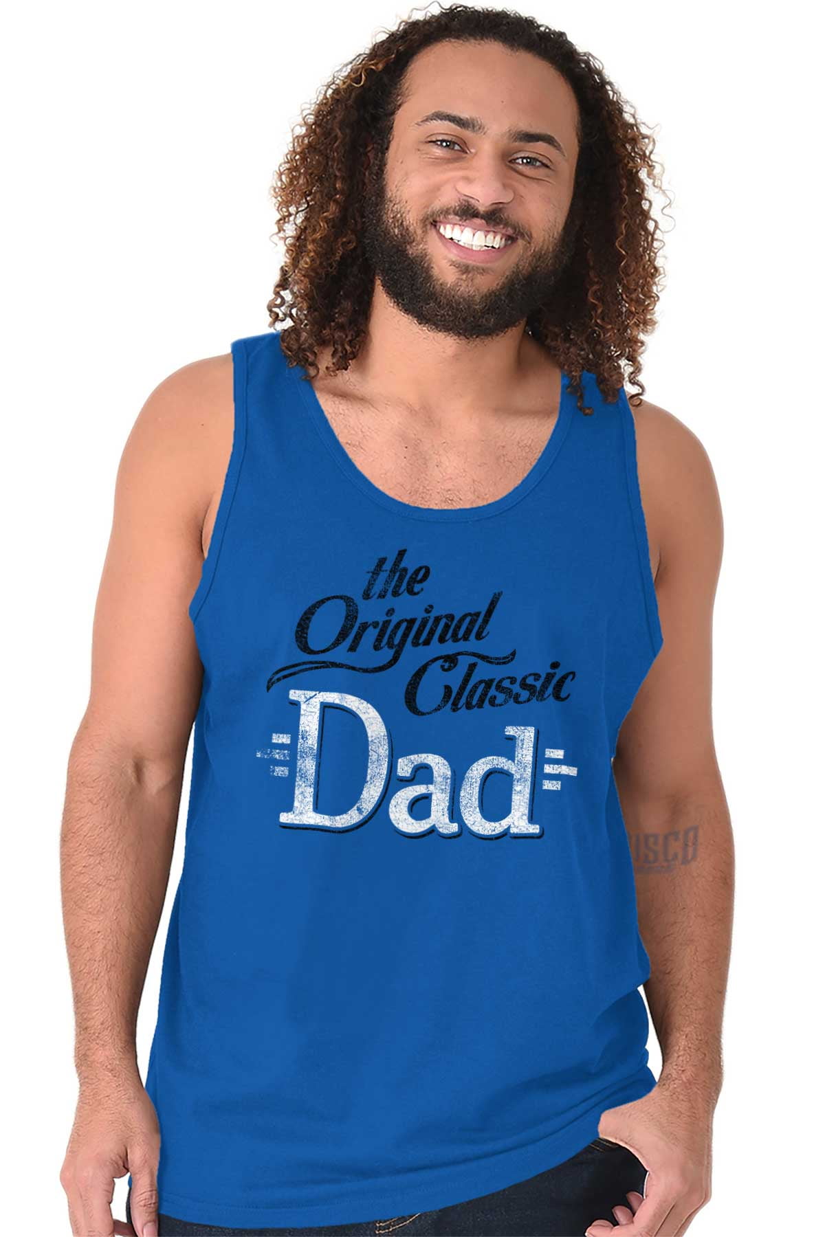 Fathers Day The Original Classic Dad Tank Top Sleeveless Tee Men Brisco ...