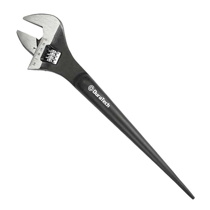 #FathersDayGift DURATECH Adjustable Construction Spud Wrench, Black ...