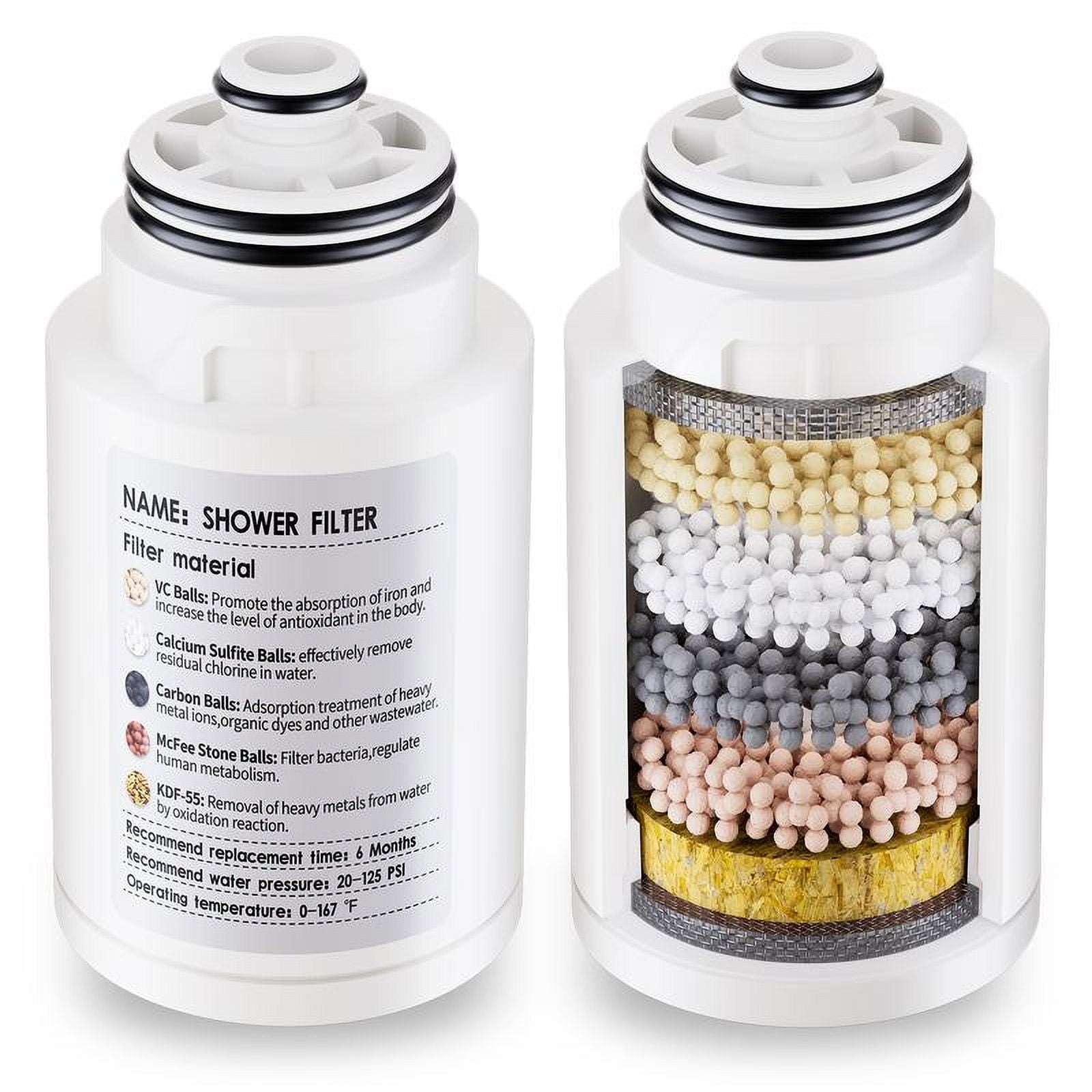 【FathersDayGift】Dual Shower Heads with Handheld Spray Combo, Magnetic ...