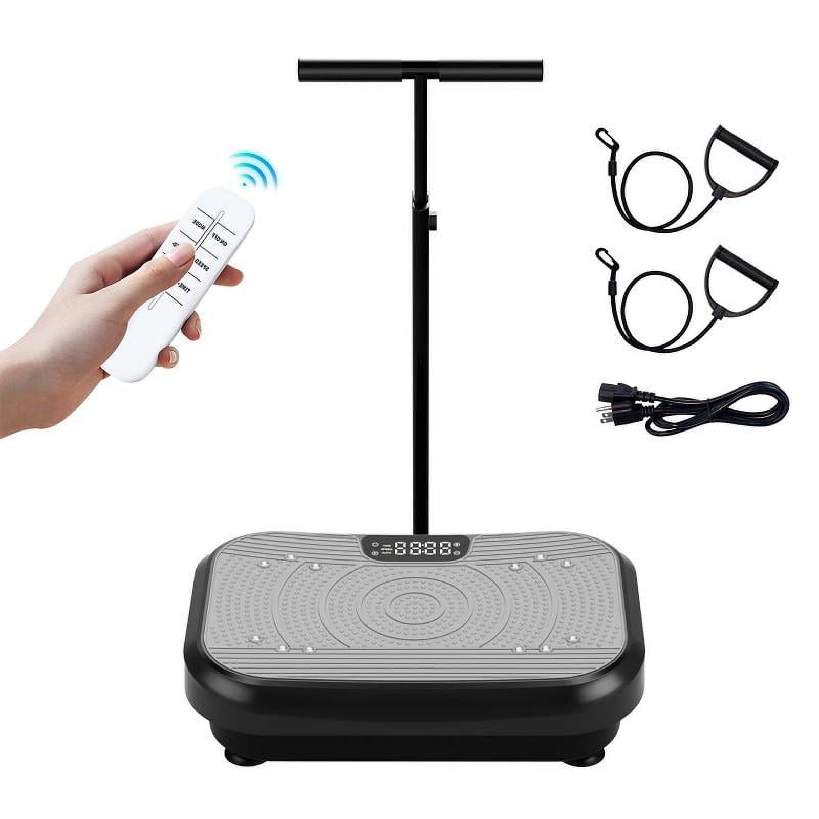 FathersDayGift Vibration Plate 450lbs weight capacity 66HZ 120 Levels ...