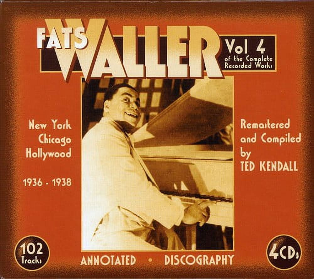 Fats Waller - Vol. 4 Of The Complete Recorded Works-1936-38 - Jazz - CD ...