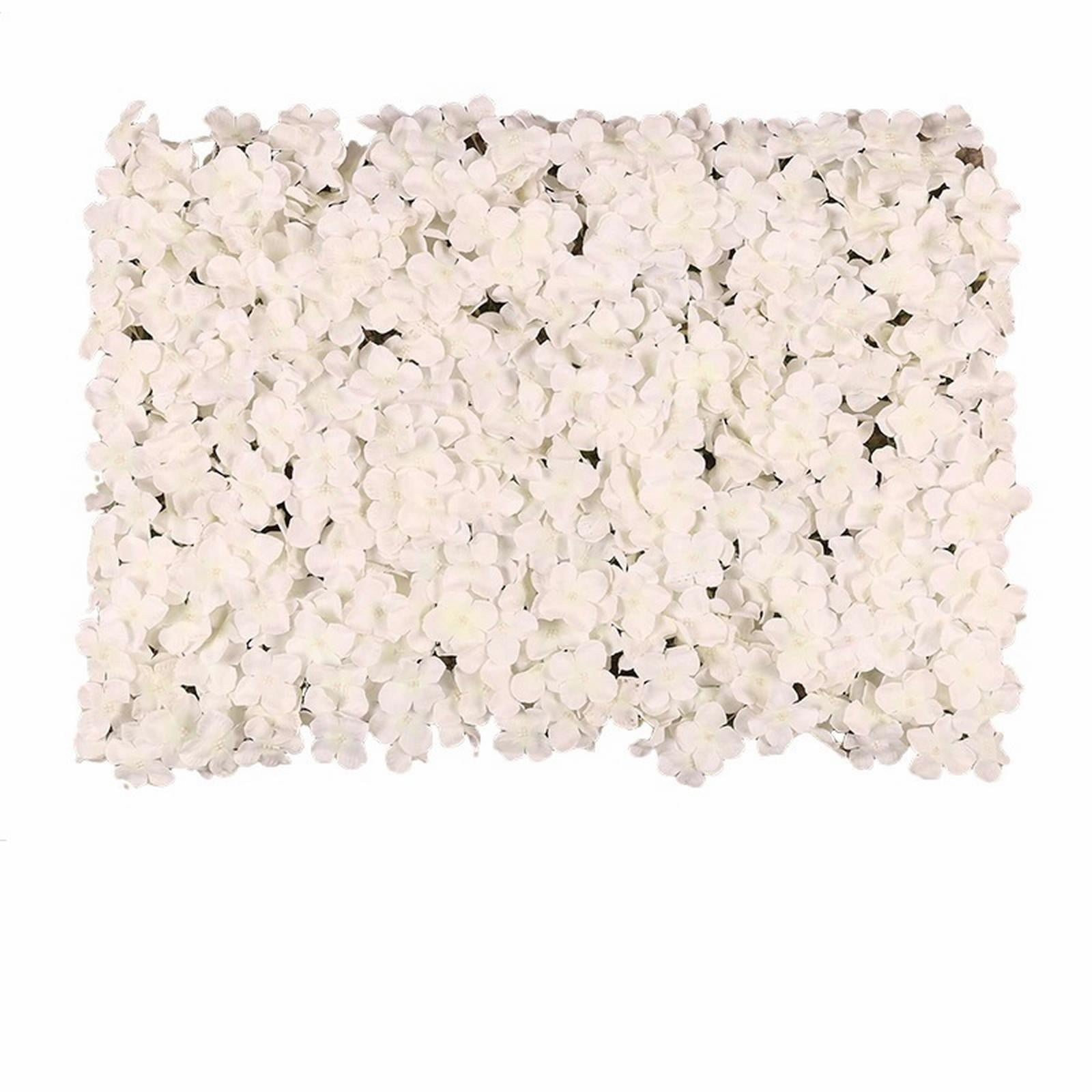 Fattazi Colourful Hydrangea & Rose Artificial Flower Wall Panels ...