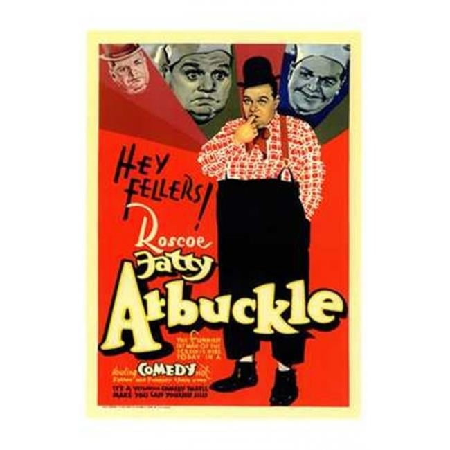 Fatty Arbuckle Movie Poster - 11 x 17 in. - Walmart.com