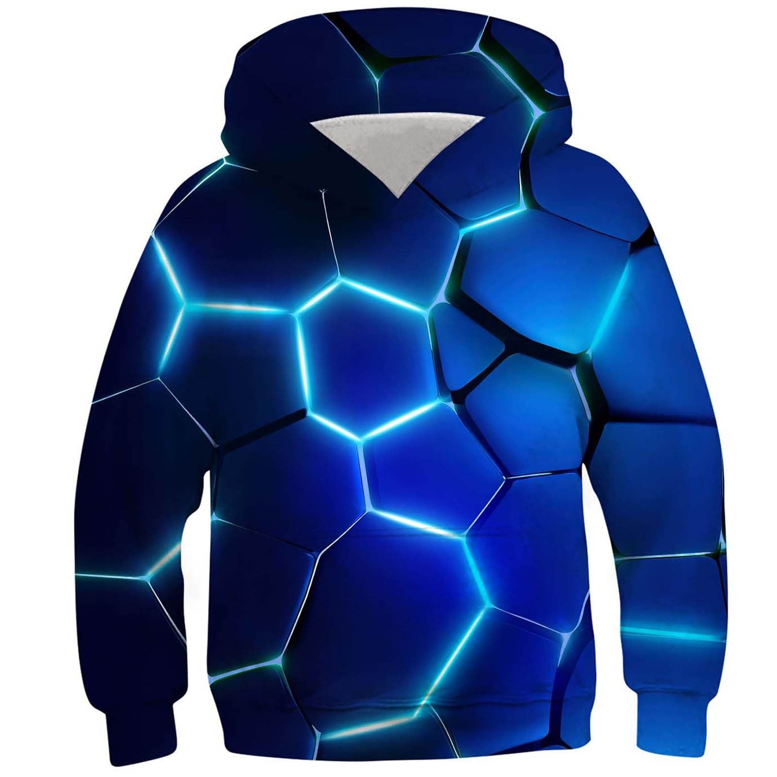 Fatuov Boys Fashion Hooded Sweatshirts Long Sleeve Warm Pullover Hoodie ...