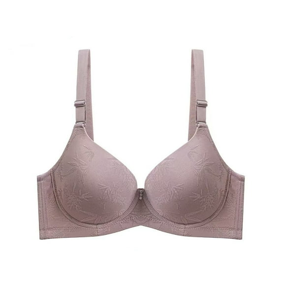 Fatuov Women's Push Up Underwire Bra Supportive Full Coverage Soft ...