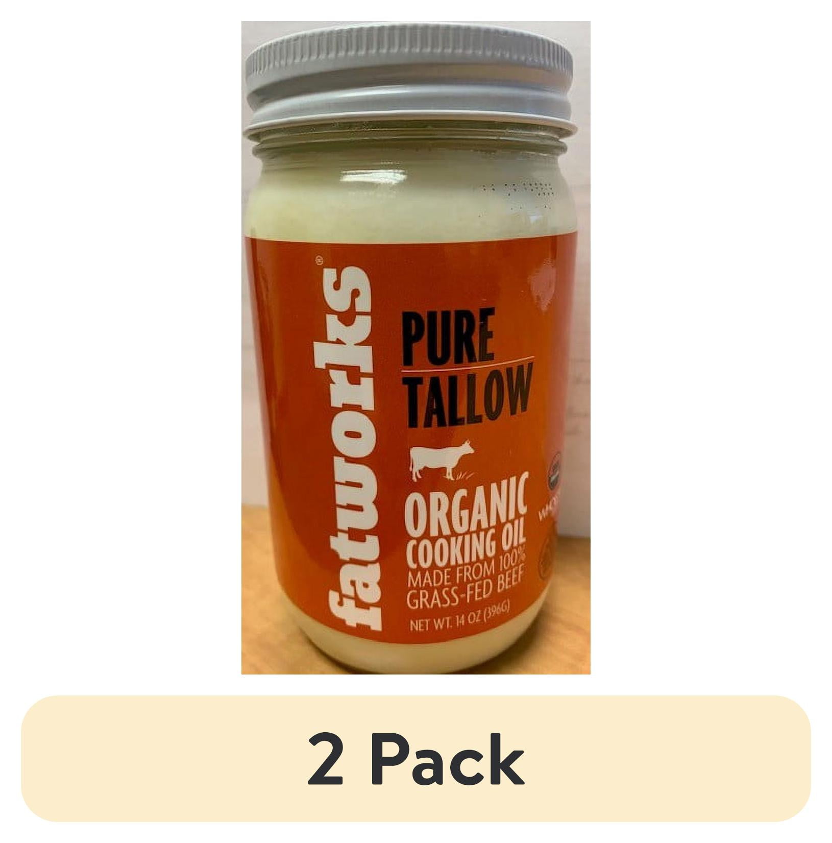 (2 pack) Fatworks Organic PT Cooking Oil 14oz - Walmart.com