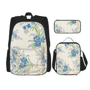 Free Shipping! J World Girls Duet 16" Backpack With Detachable Lunch Box For School, Floret ...
