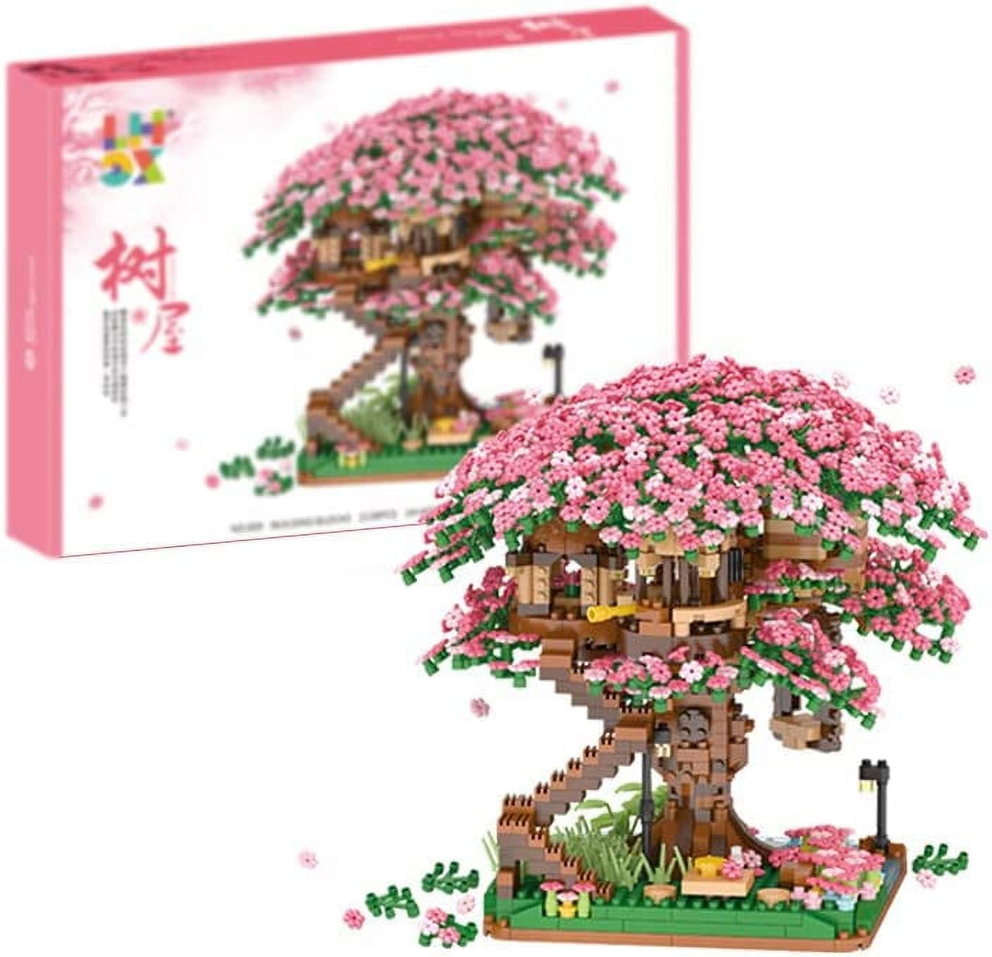 Faty-T Cherry Bonsai Tree Building Sets, Micro Mini Building Blocks of ...