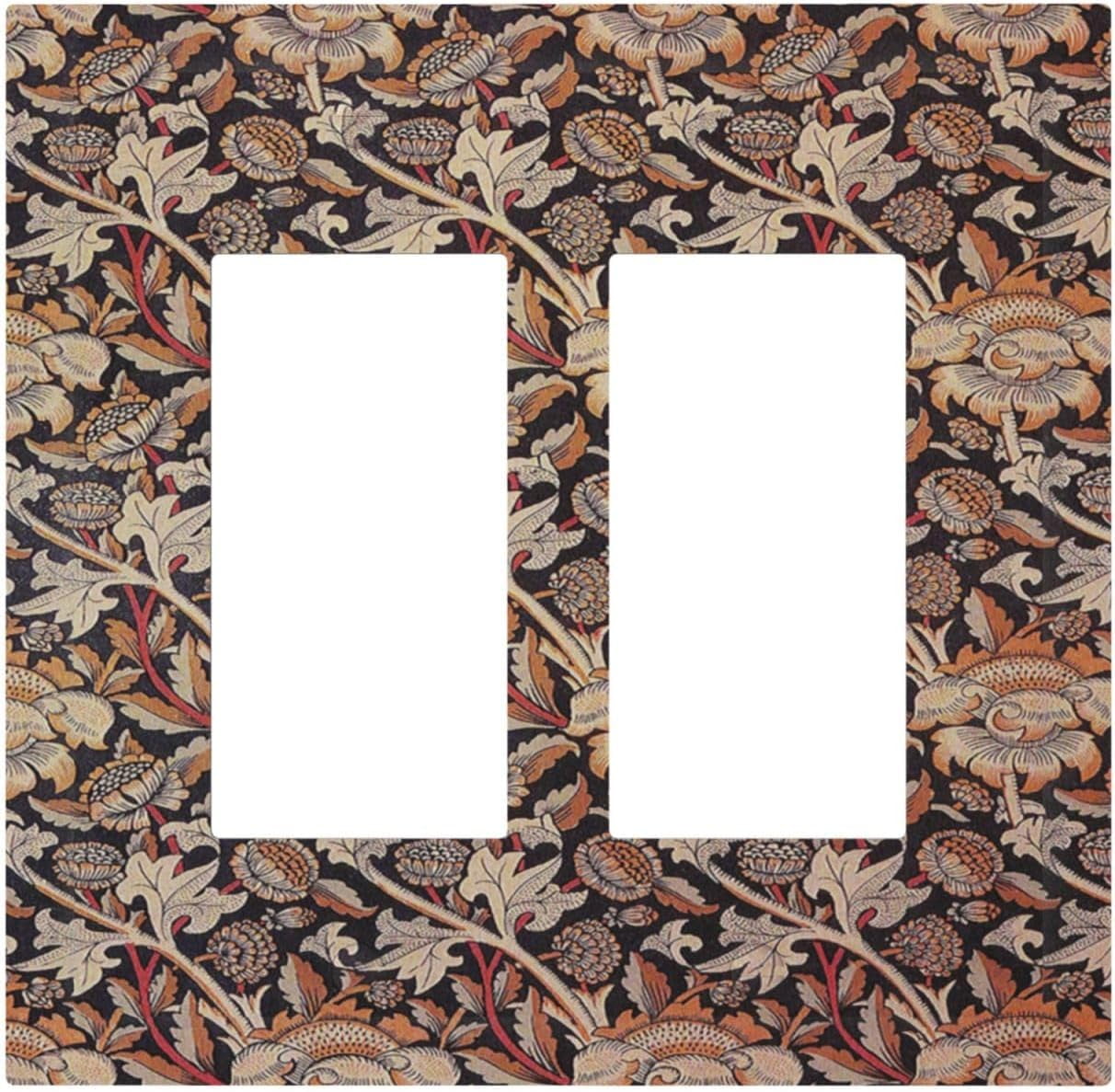 Faty-T Vintage William Morris Floral Plants Pattern Double Rocker / 4.9 ...