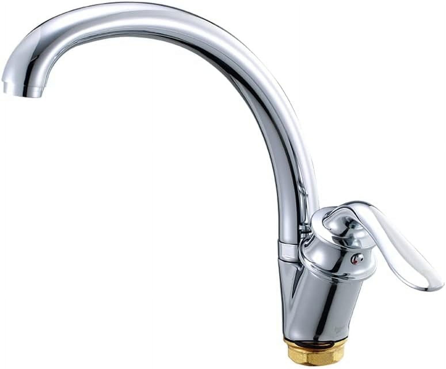 Faucet 360 Degree Rotation Rule Shape Curved Outlet Pipe Tap - Walmart.com