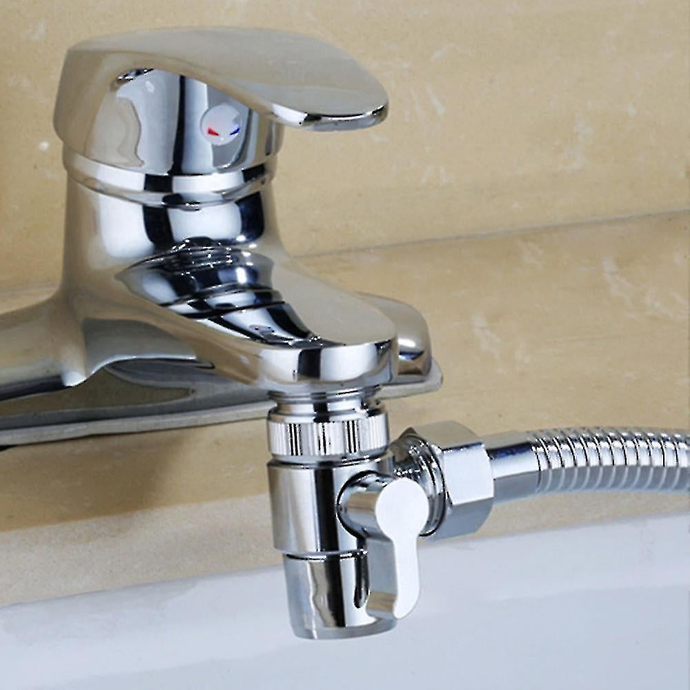 Faucet Adapter Sink Splitter Diverter Valve Water Tap Connector G ...