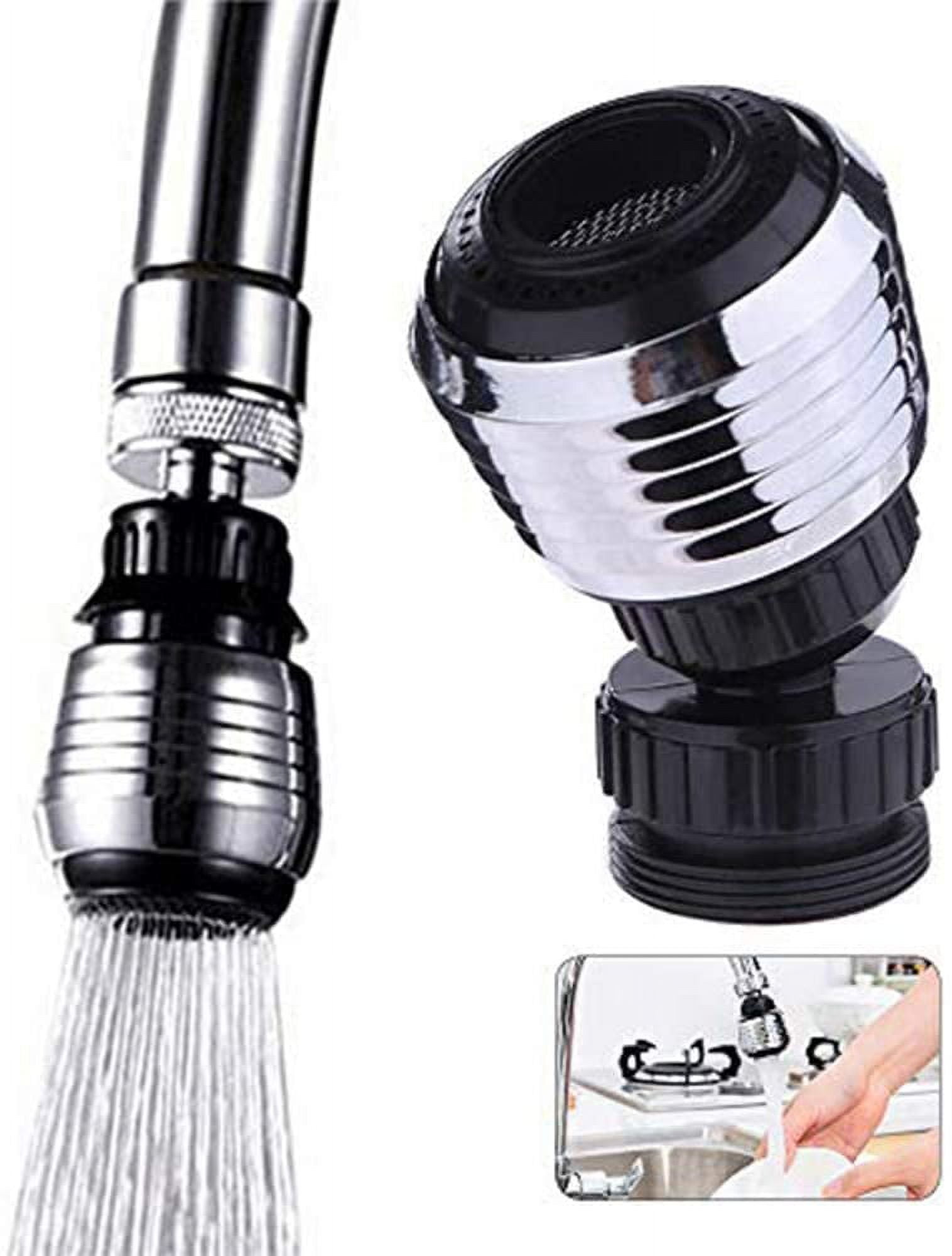 Faucet Aerator, 4 Pack 360° Swivel Faucet Aerator for Kitchen Bathroom ...