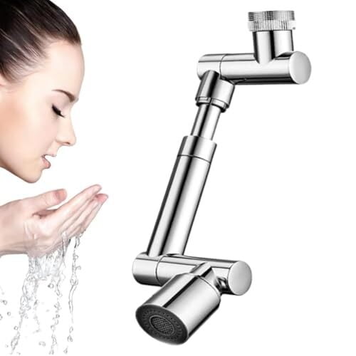 Faucet Attachment, Rotating 1080 Robotic Arm Faucet Universal Model ...