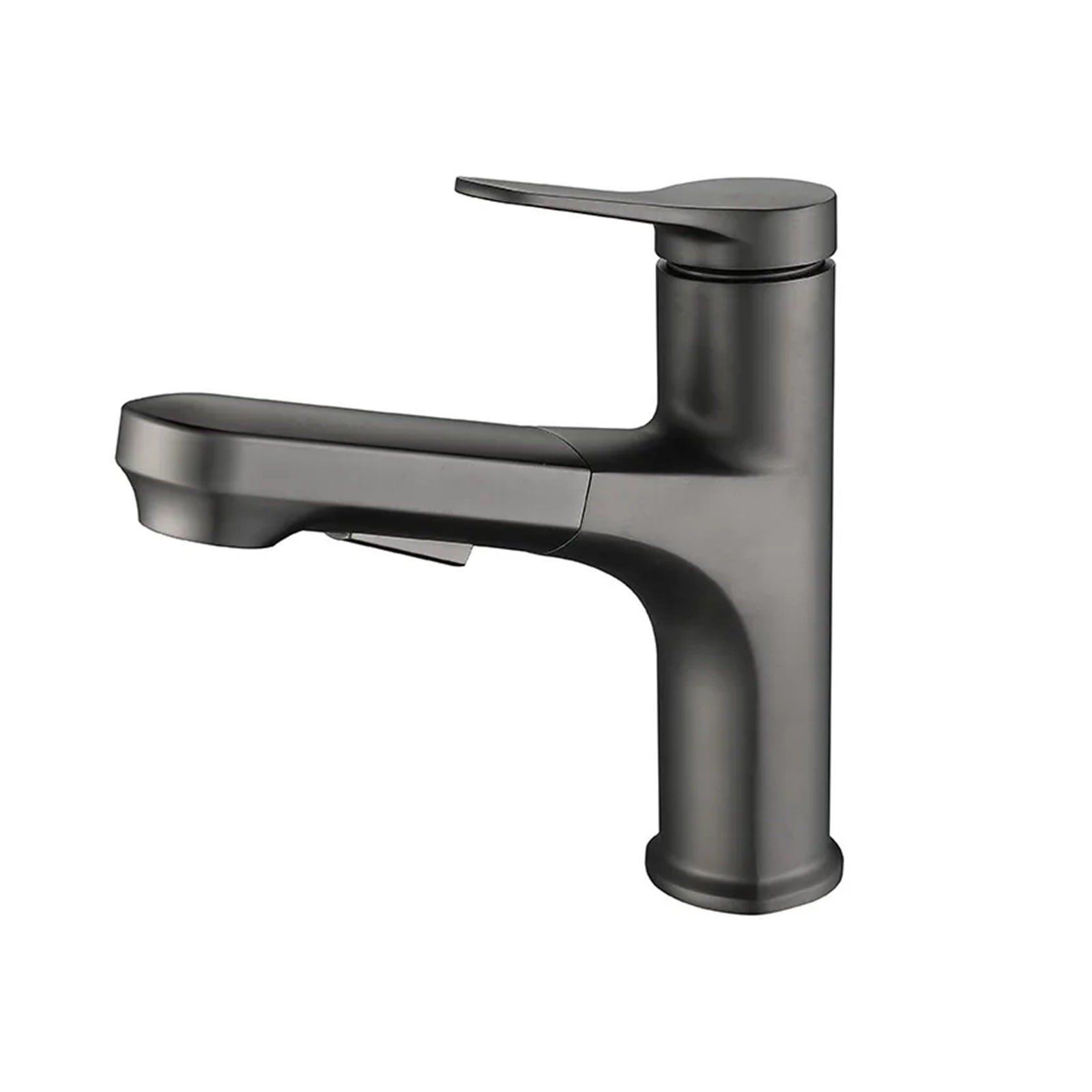 Faucet Bathroom Can Pull Hot And Cold Faucets, Gray Two Water Flow Mode ...