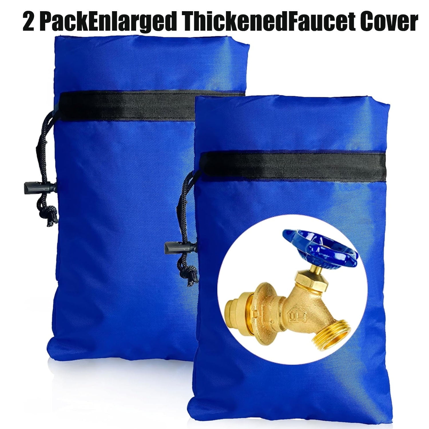 Faucet Covers,Outdoor Faucet Covers for Winter, Reusable XL Faucet Sock ...